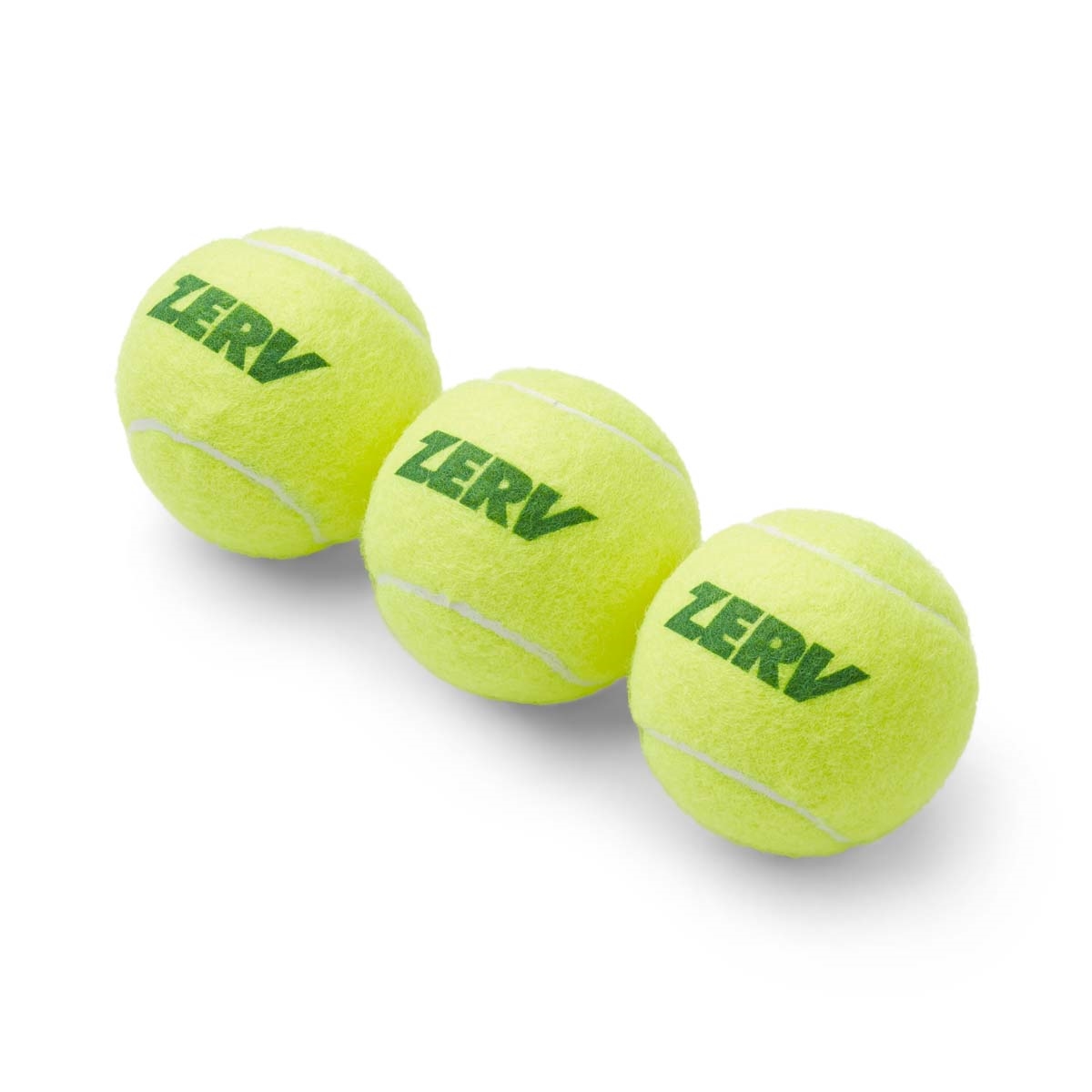 ZERV Play & Stay Green 3-Pack | Tennispallo junioreille
