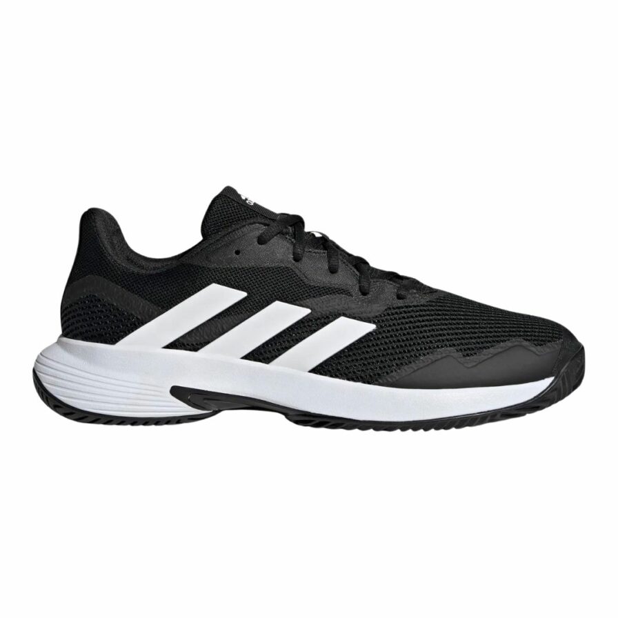 Adidas Courtjam Control Core Black/Cloud White - TennisXpert