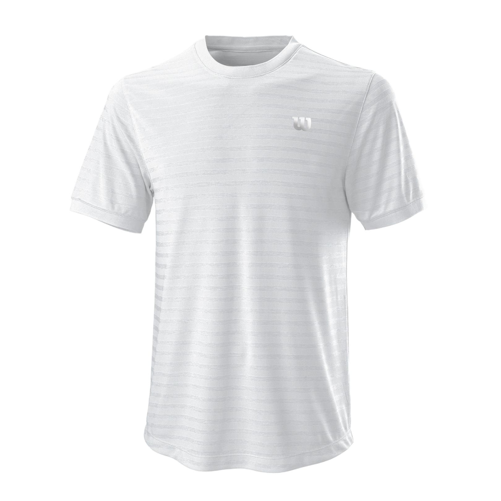 Wilson Stripe Crew White - TennisXpert