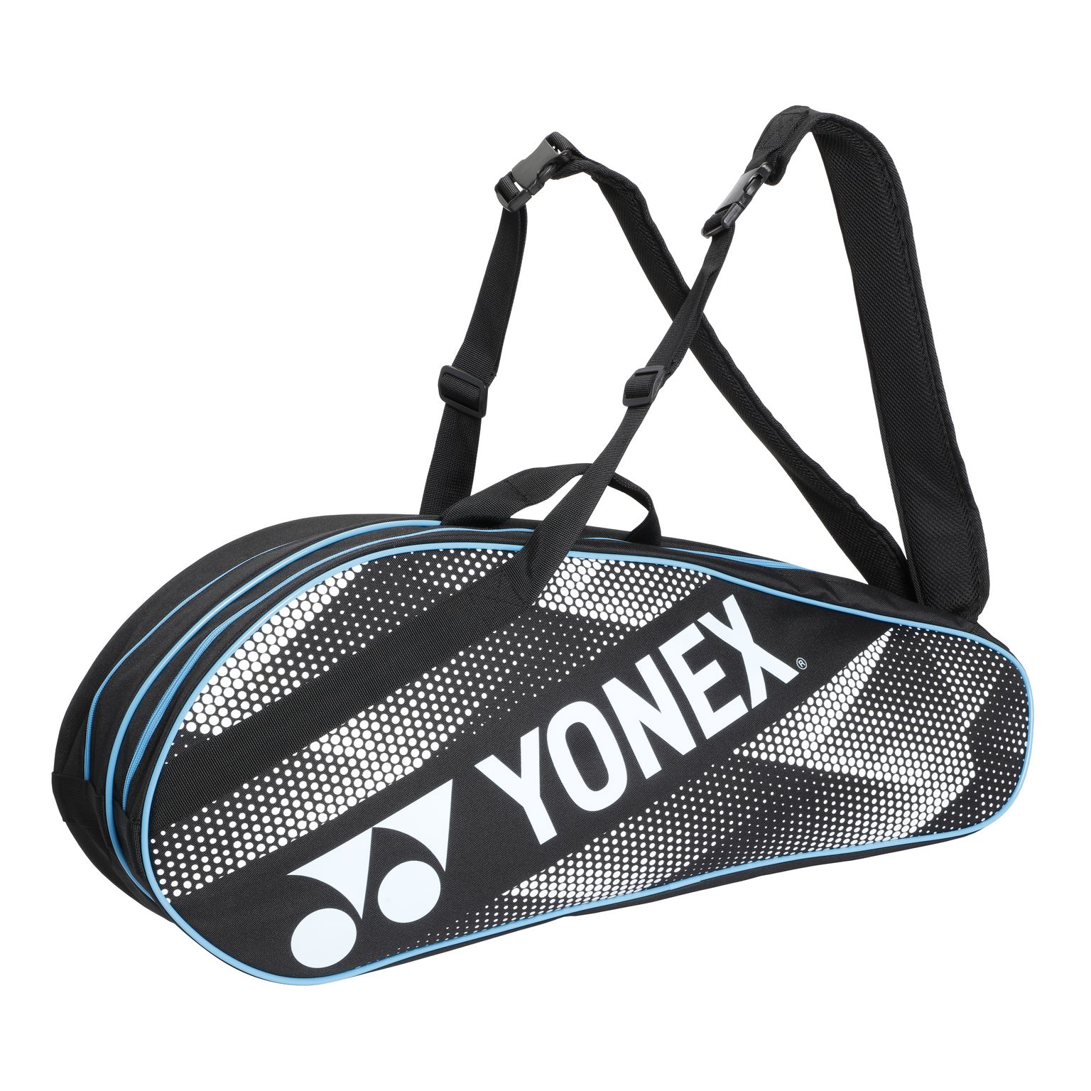 Yonex Double Racketbag BAG222136 X6 Black/Blue - TennisXpert