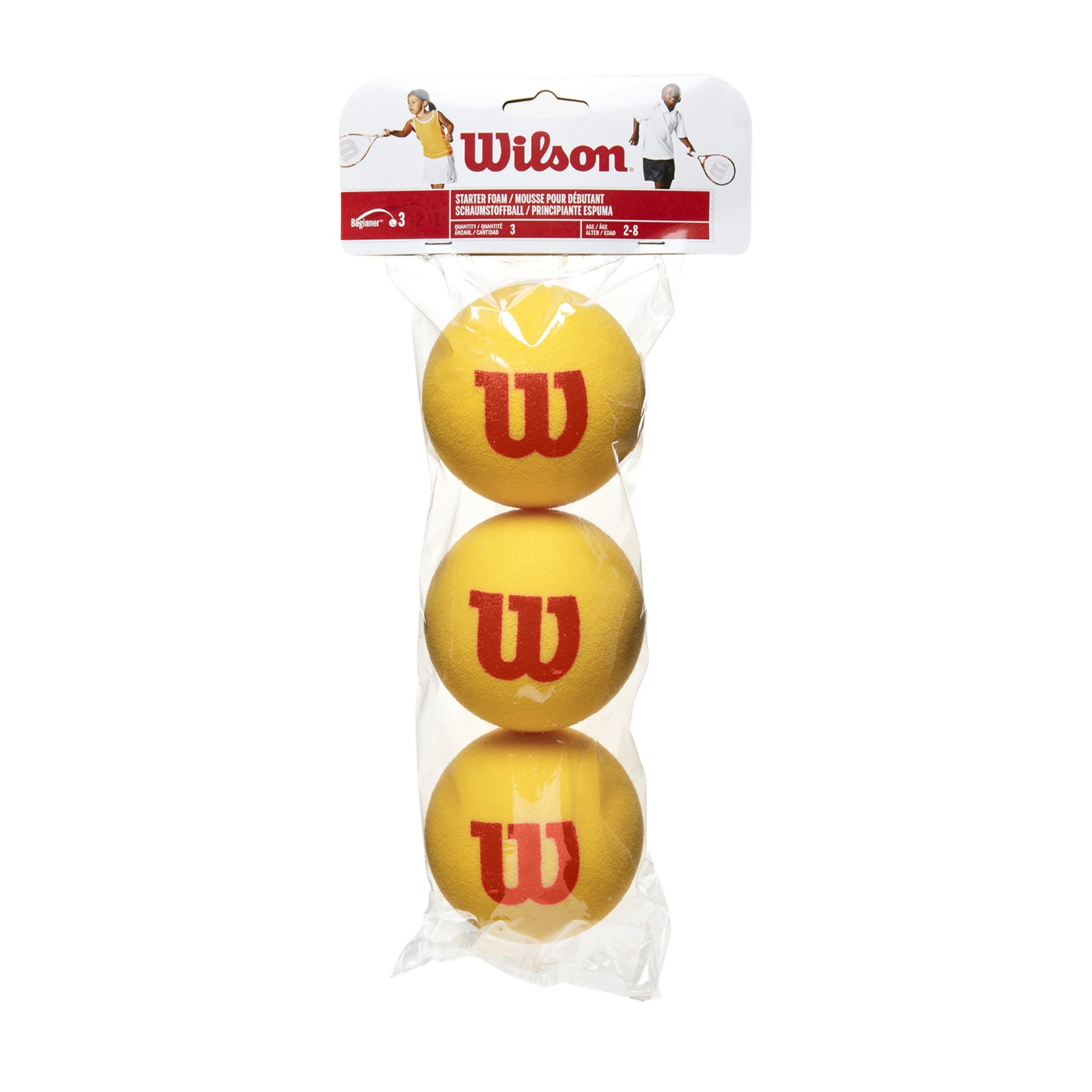 Wilson Starter Foam 3-Pack - TennisXpert