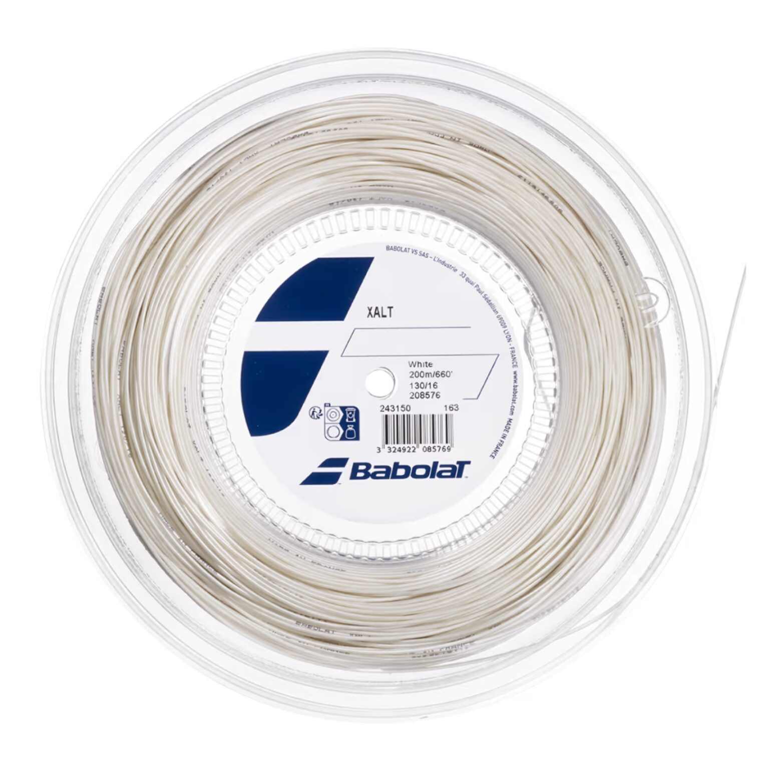 Babolat Xalt White Spiral 200M | Tennisjänteet → Osta!