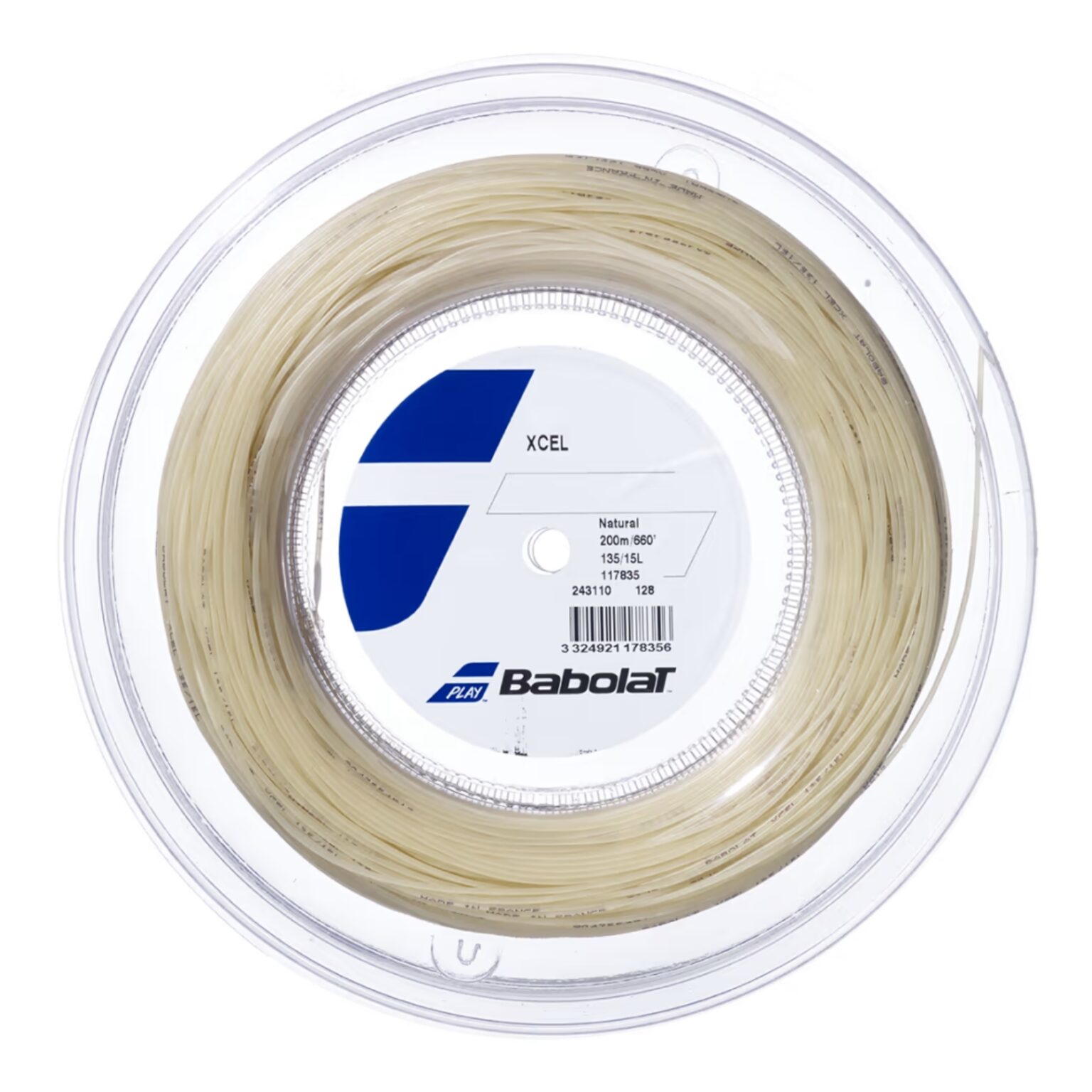 Babolat Xcel Natural 200M | Tennisjänteet → Osta täältä!