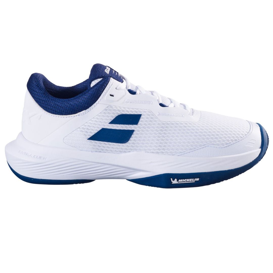 Babolat SFX 4 Clay White/Estate Blue | Tenniskengät!